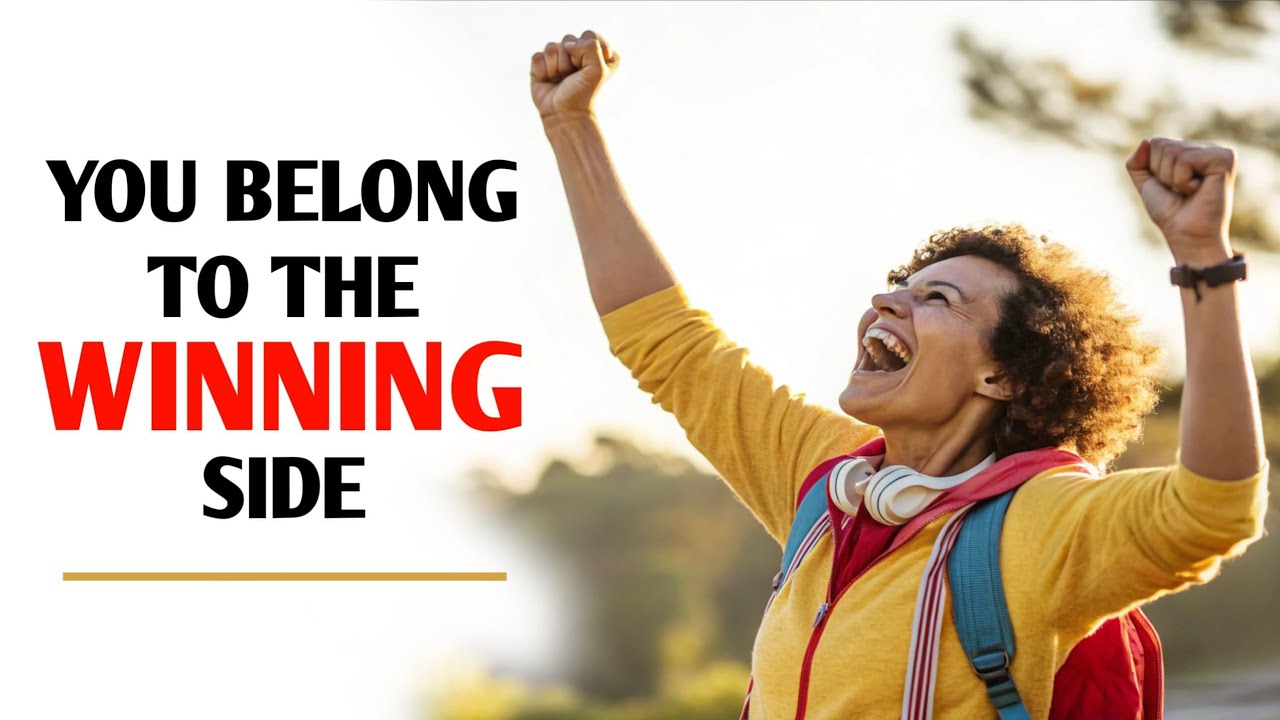 YOU BELONG TO THE WINNING SIDE (Christian Motivation) - YouTube