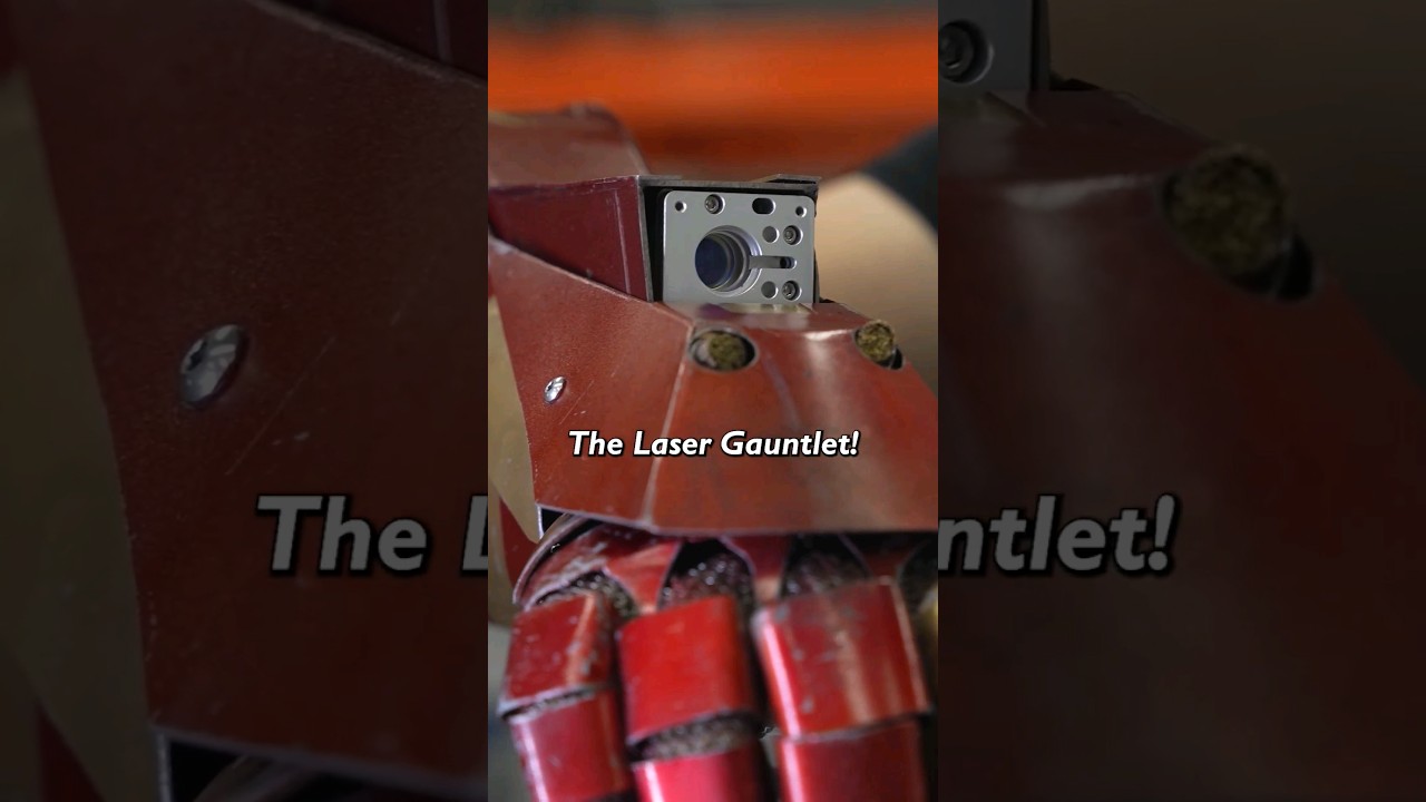 Running a gauntlet...on our gauntlet. ⚔️ #engineering #marvel #ironman ...