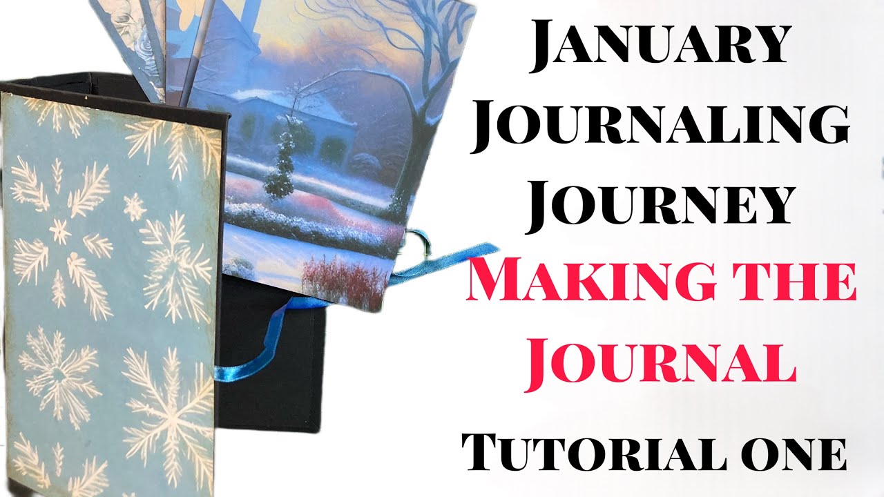 January Journaling Journey. Tutorial One. Prompt links in description ...