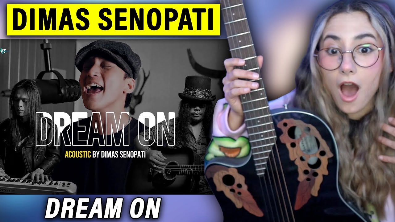 DIMAS SENOPATI Aerosmith - Dream On (Acoustic Cover) | Singer Bassist ...