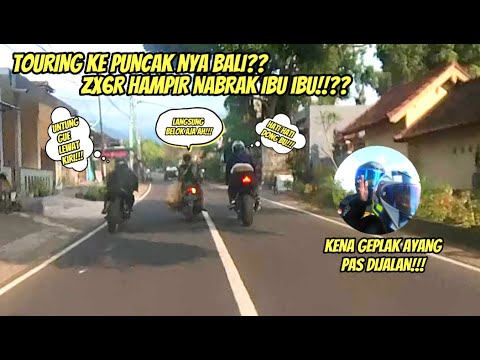 OH JADI INI PUNCAK NYA BALI!!?? JALAN NYA FULL CORNERING !! ZOJ X ZODA ...