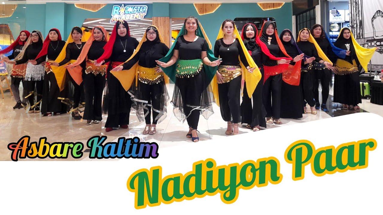 Nadiyon Paar [Line Dance] Choreo by asbar Kaltim (INA) - YouTube
