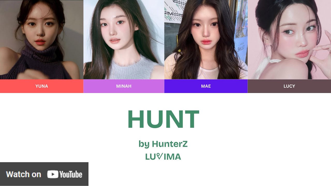 Hunt - HunterZ (Tiara Hunt) Color Coded Lyrics - YouTube