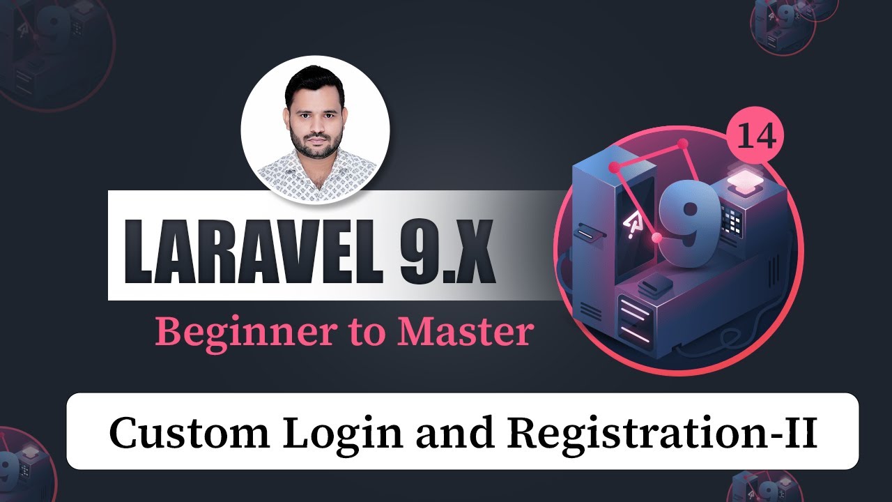 Ep 14 Laravel 9 Custom Login And Registeration Part 2 Youtube 4187