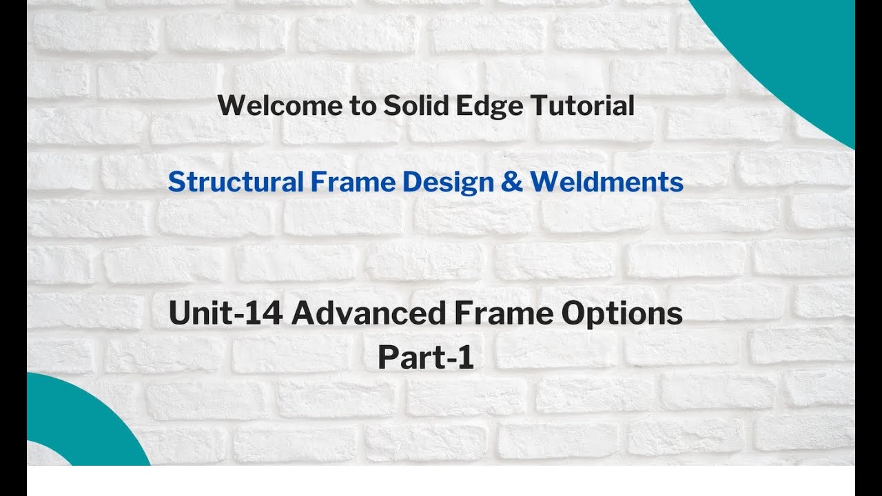 Unit-14 Advanced Frame Options Part-1 - YouTube