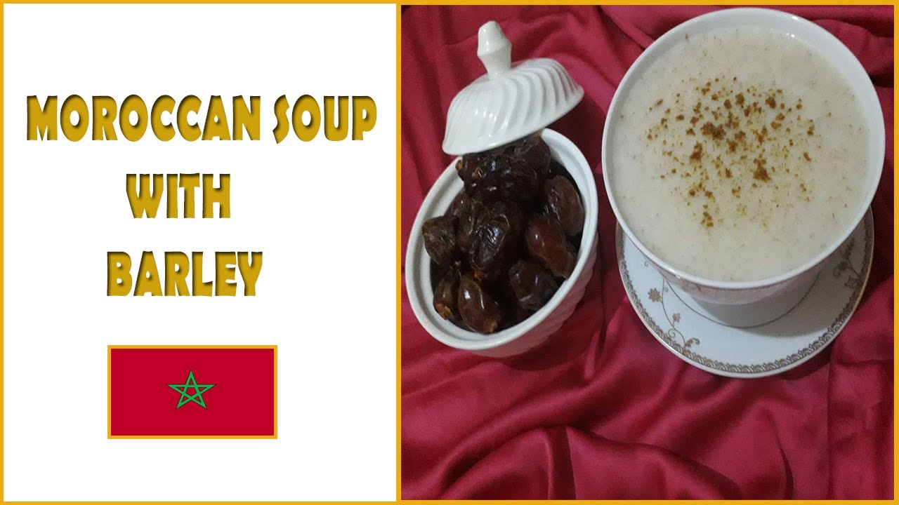 Moroccan Soup with Barley Semolina - YouTube