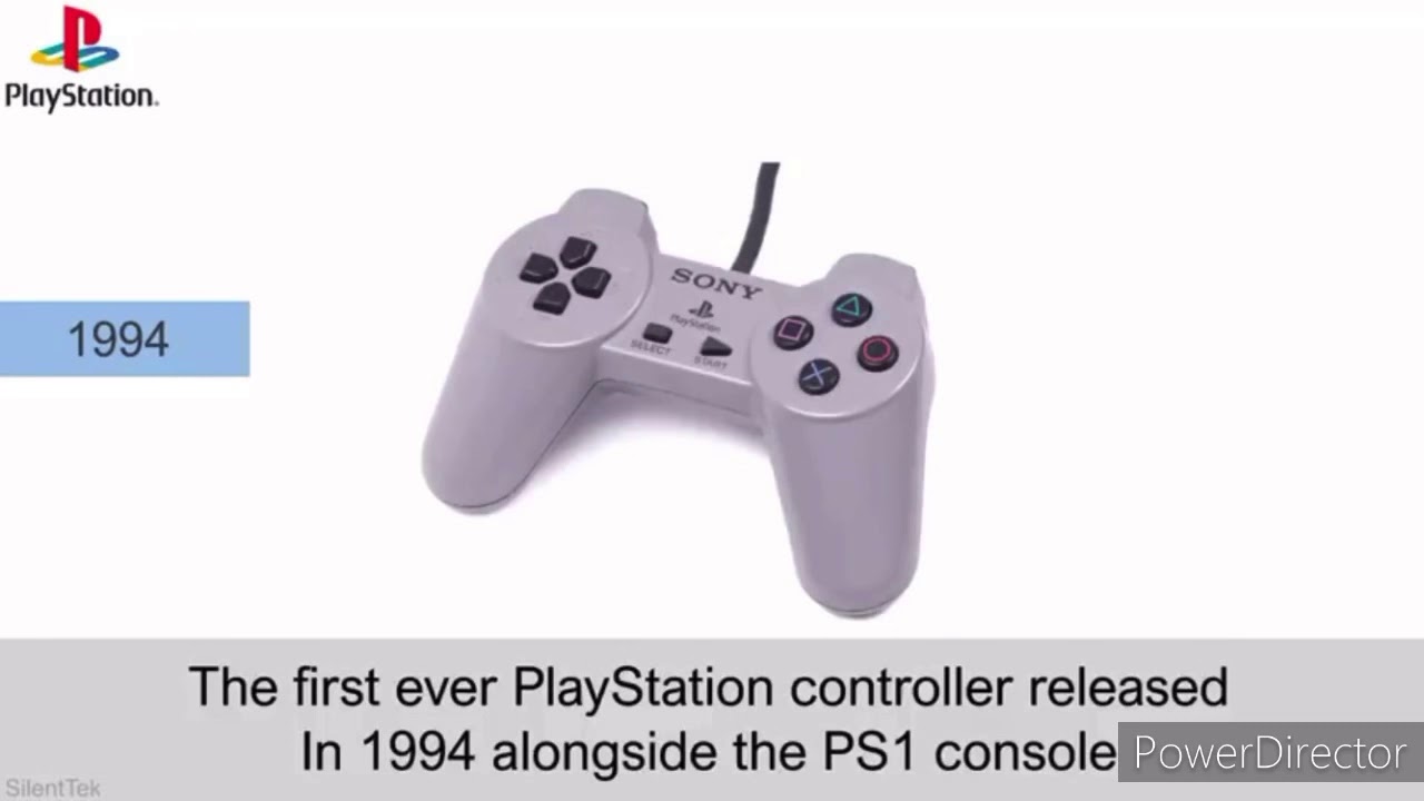 PlayStation Controller Evolution PS1 - PS5 - YouTube