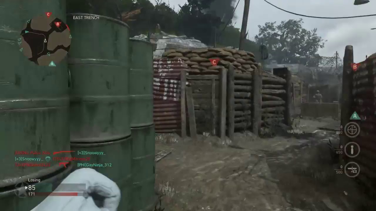 Call of Duty: World War II - Trench Knife DLC Game Play - YouTube