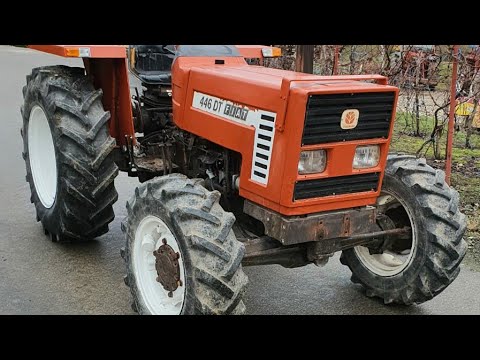 tractor fiat 446 recent adus - YouTube