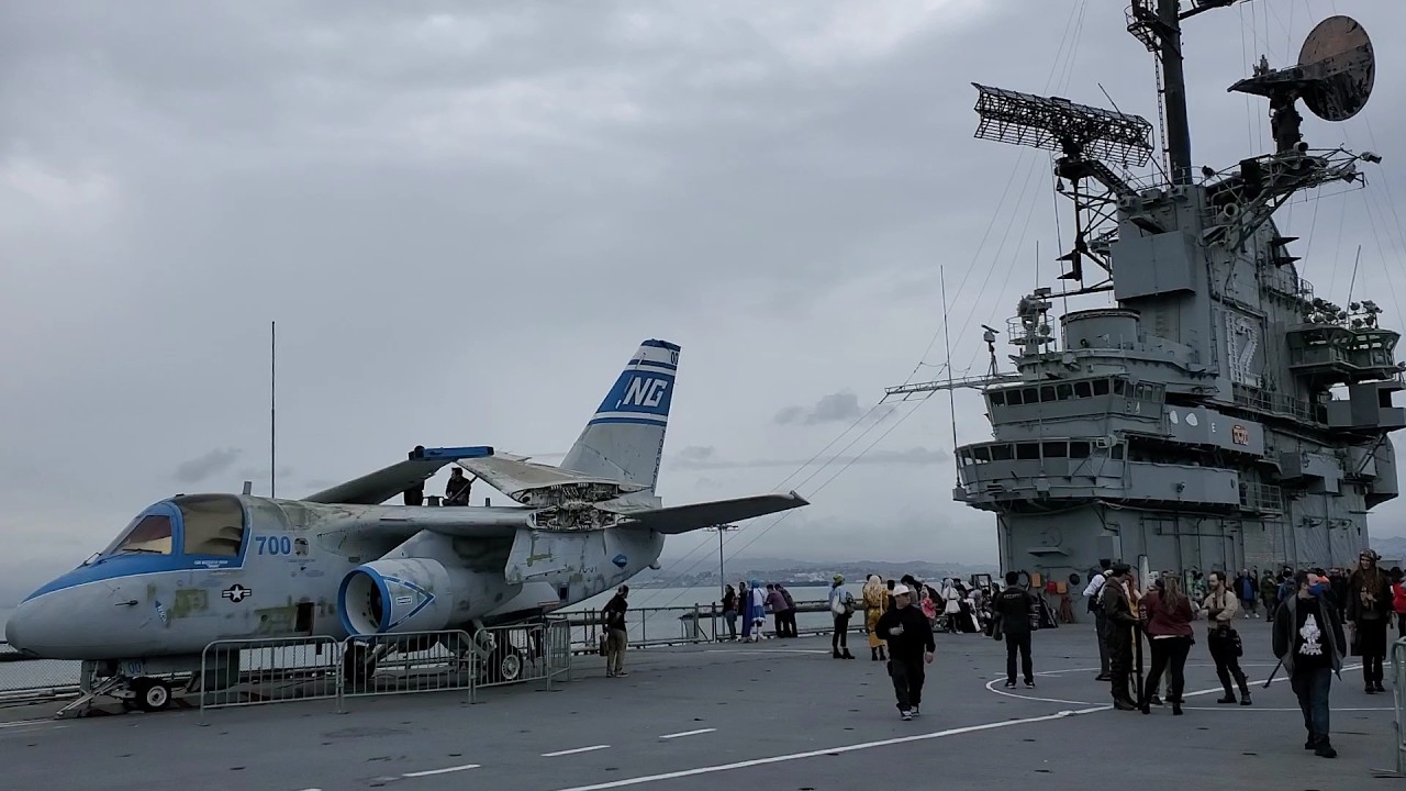 Carrier Con 2025 CV-12 Hornet Museum Walking Flight Deck & Line of ...