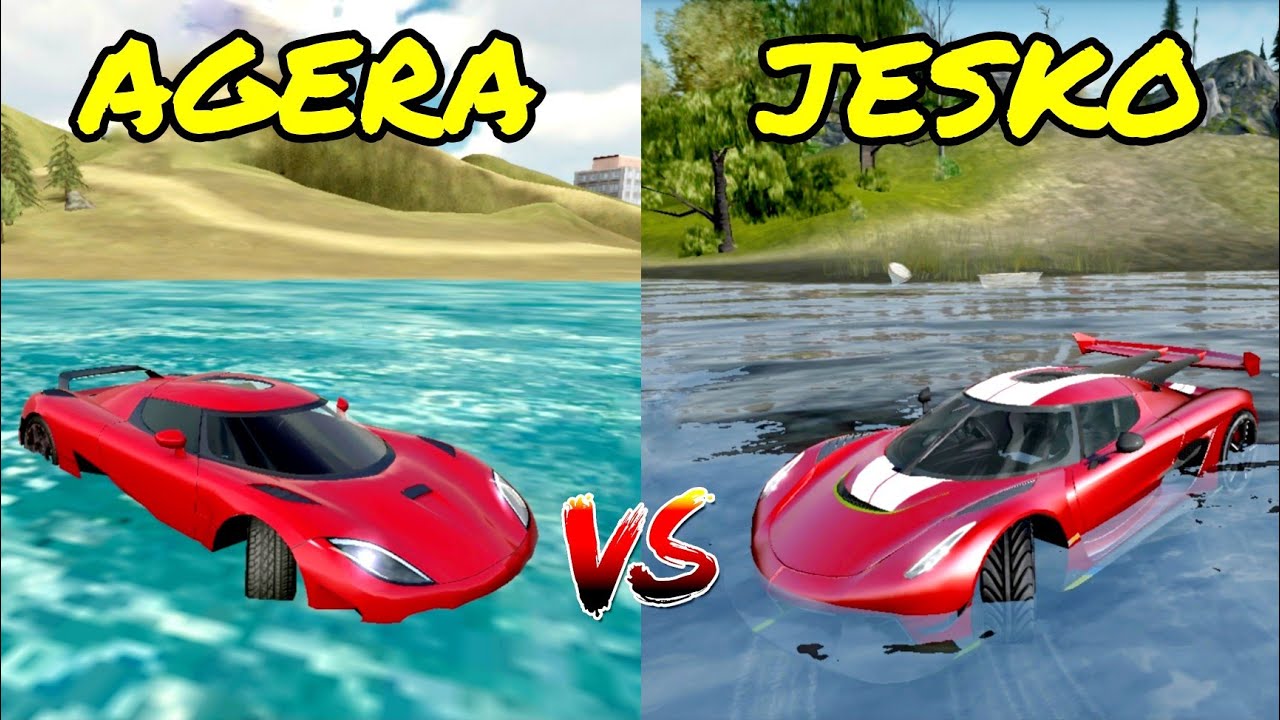 Koenigsegg Agera vs Jesko - Extreme Car Driving Simulator - Car Game ...
