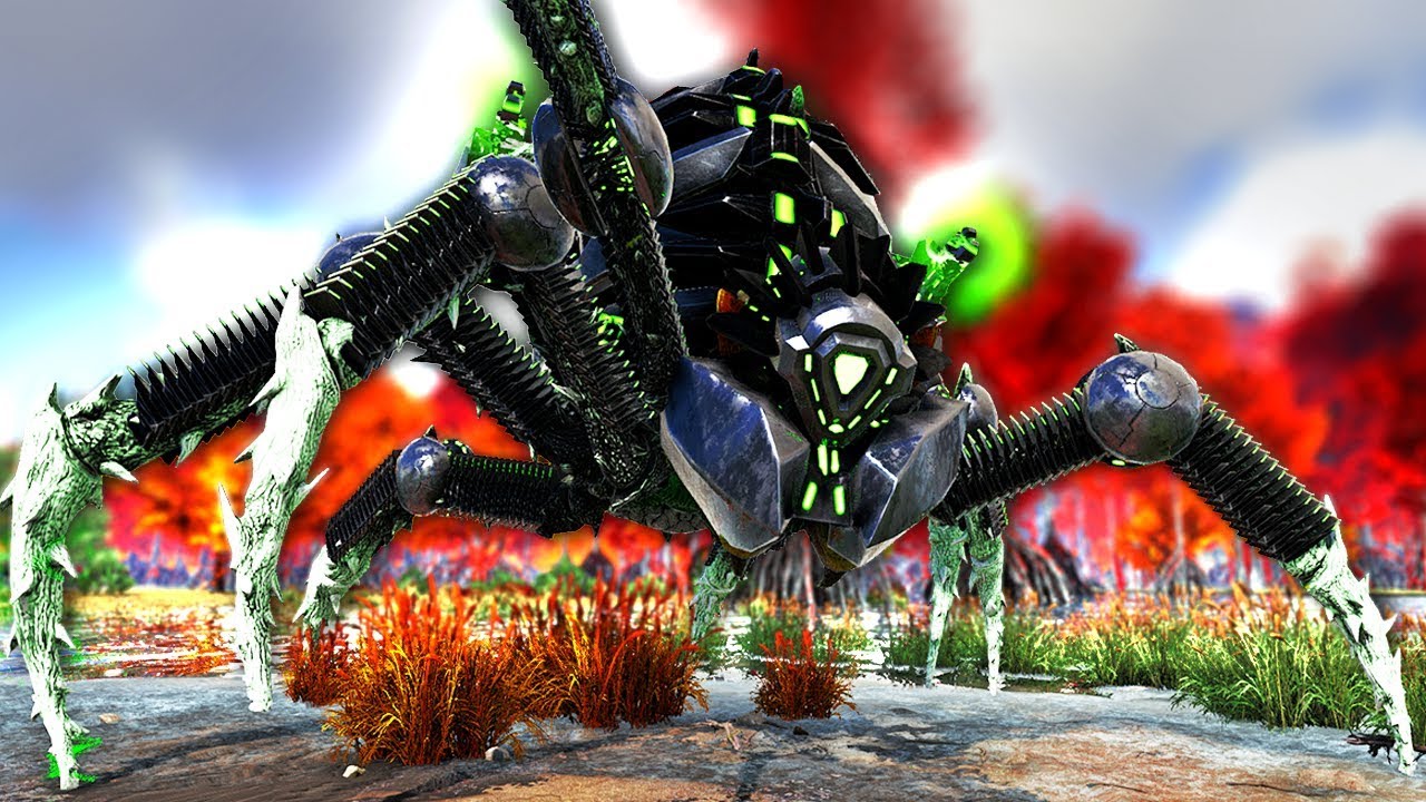 Taming The KING of ALL SPIDERS! | ARK ULTRA Modded #74 - YouTube