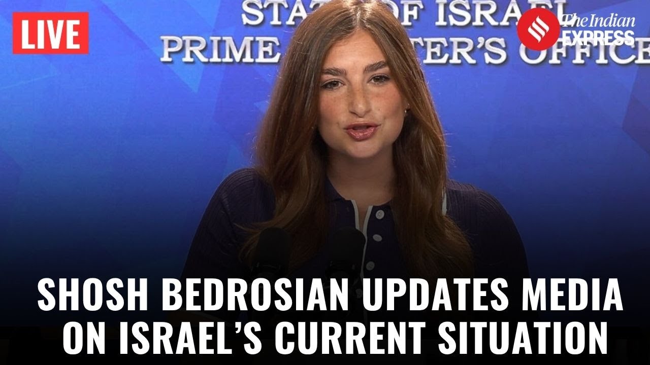LIVE: Israeli Government Spokesperson Shosh Bedrosian Briefs Media on ...