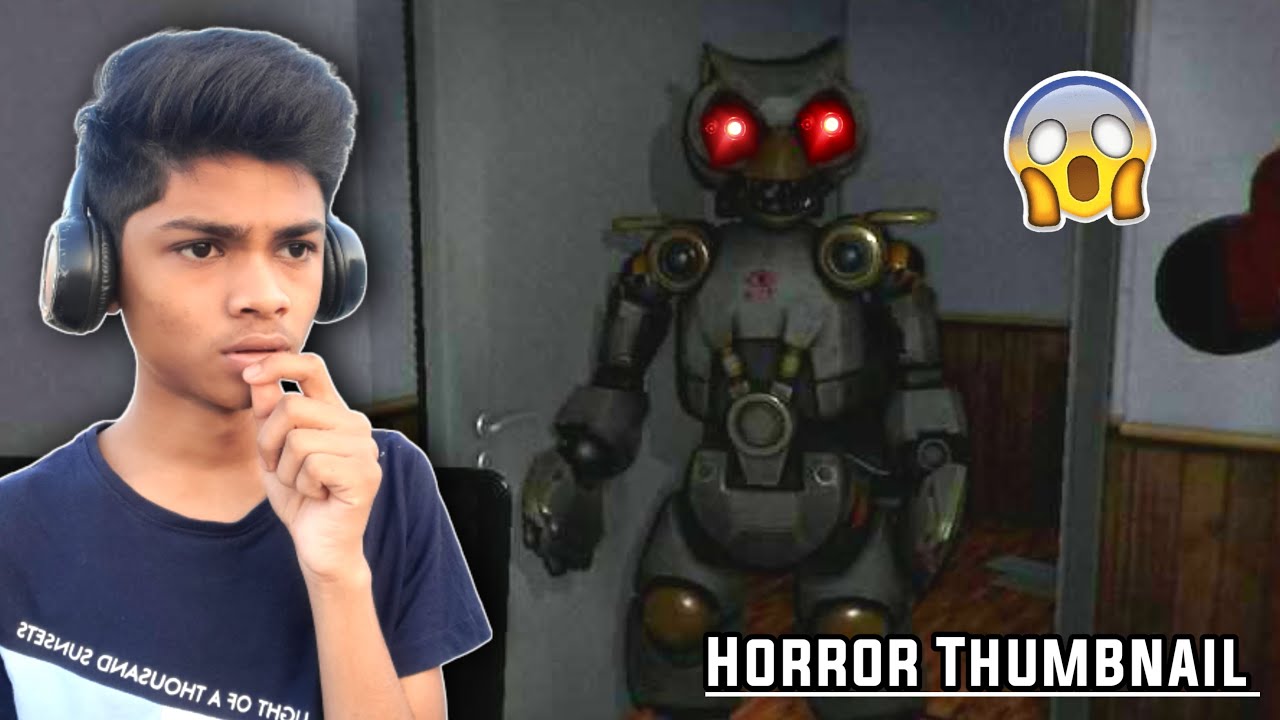 How To Create Horror Videos Thumbnail |🔥 how to make horror thumbnail ...