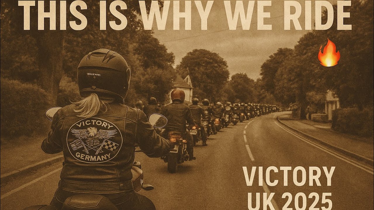 50 Victory Motorcycles in England! - 2025 Meet-up - YouTube
