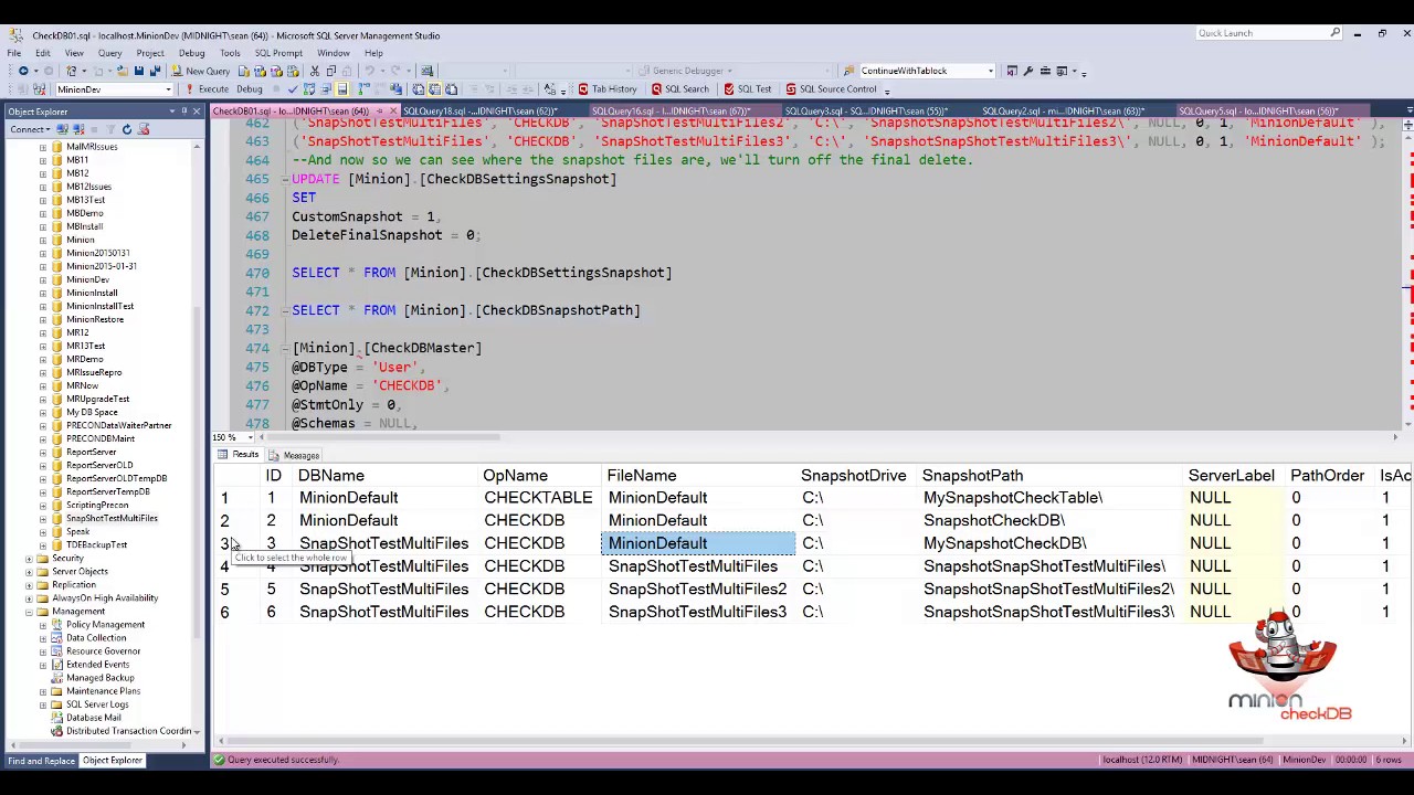Custom Snapshot for Multiple Files - YouTube