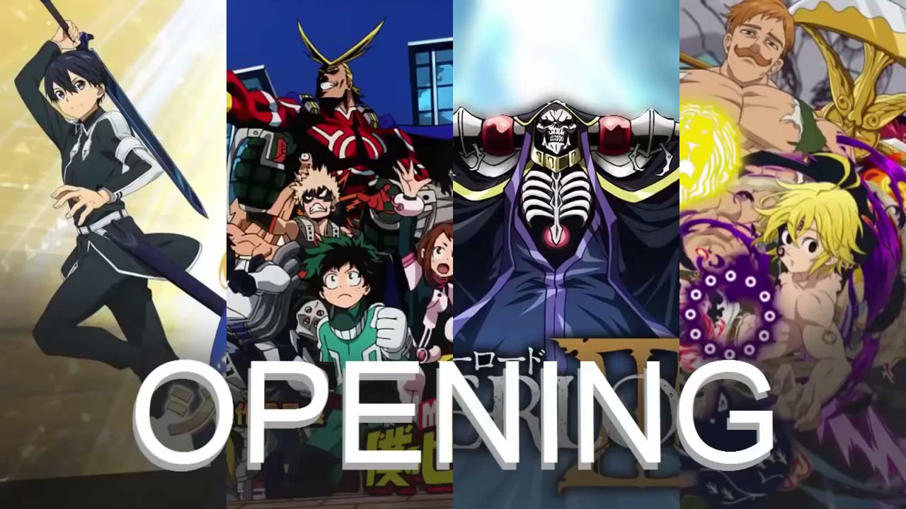 Anime Opening Music Mix Compilation - Anime Opening Songs All Time ...