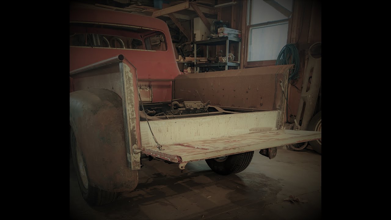 1956 F100 Tailgate Supports/Filler Panel - YouTube