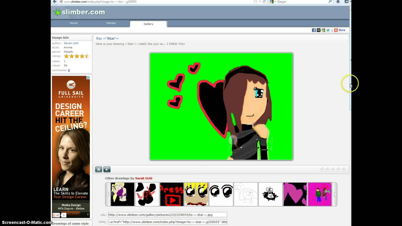 Slimber latest drawings of MINE! - YouTube