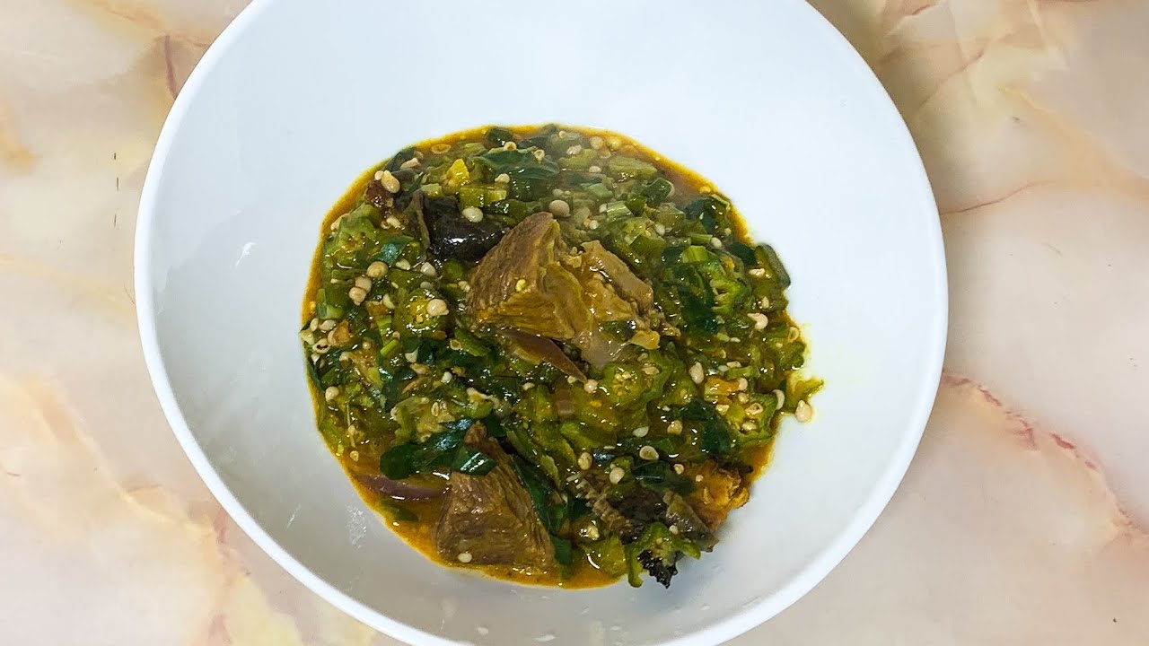 How to Cook Okro Soup Without Ogbono|| Quick Okro Soup Recipe - YouTube
