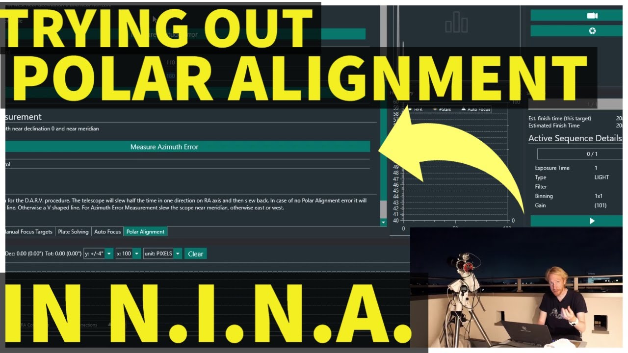 Polar Alignment in N.I.N.A.!! - YouTube