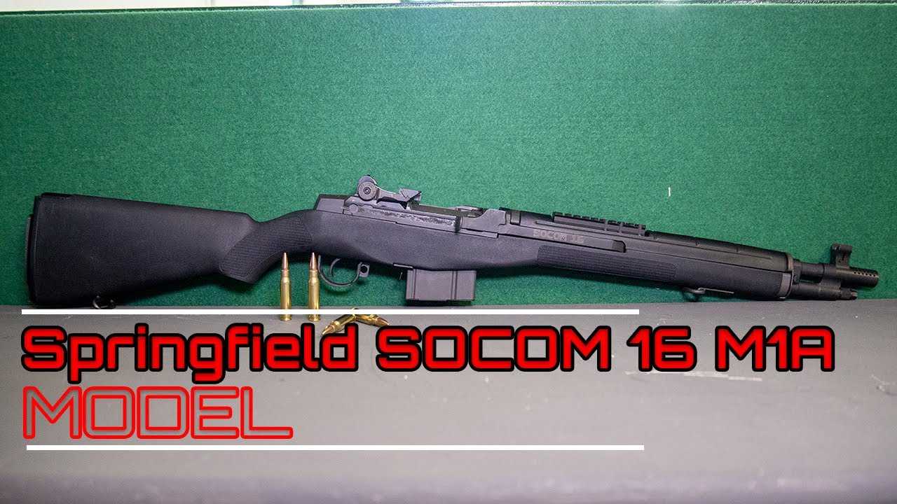 Springfield SOCOM 16 M1A .308 Win - YouTube