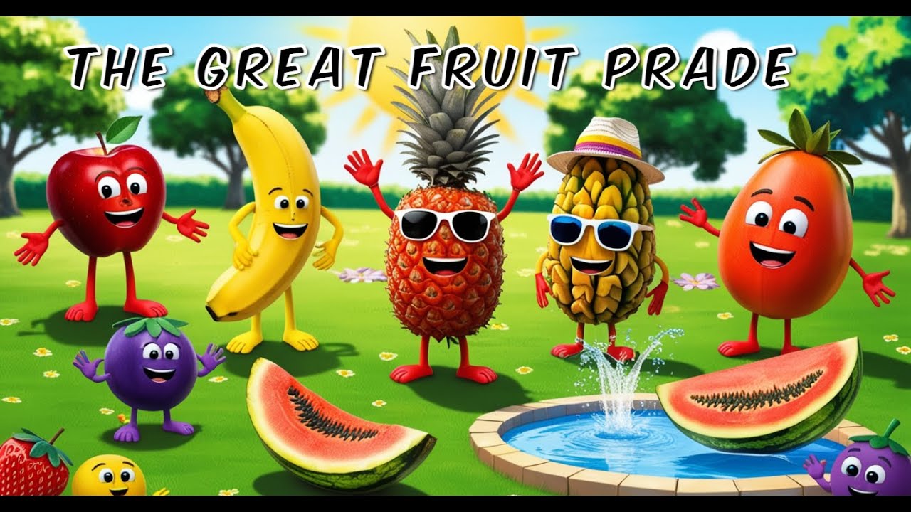 The Great Fruit Parade for kids|The Great Fruit Parade! - YouTube