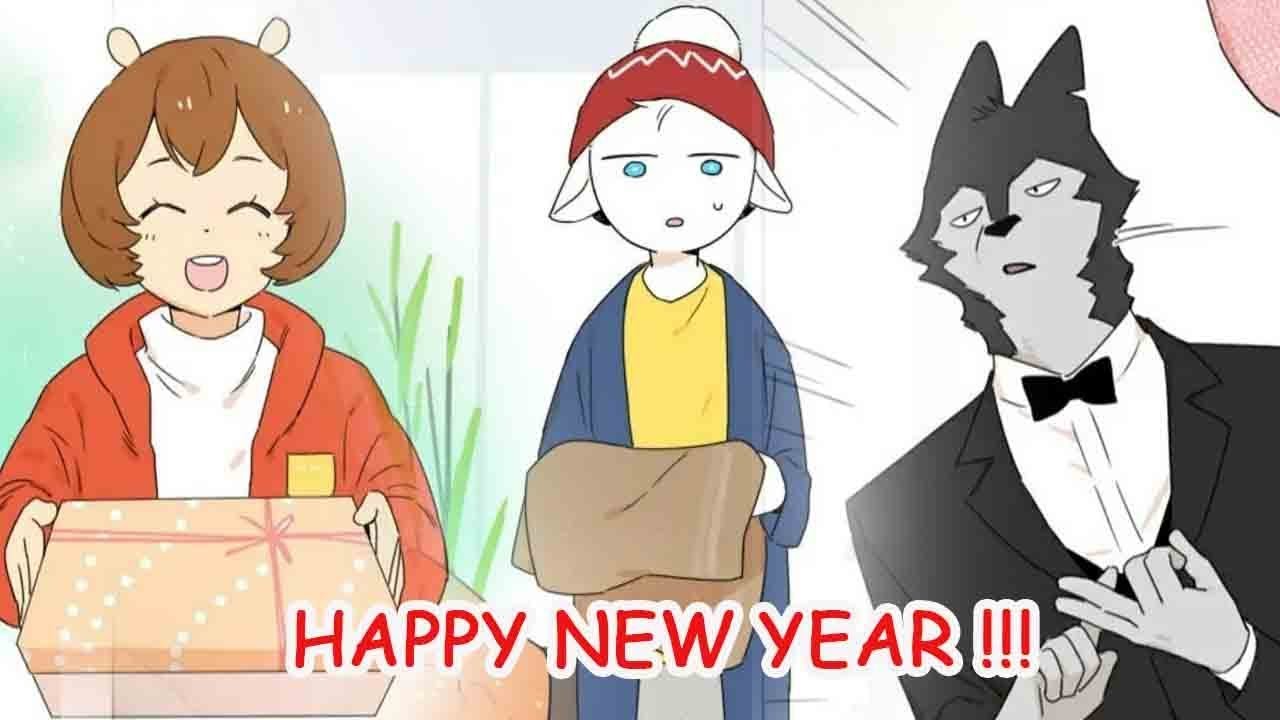 Wolf Butler and his Cat Master 😍 ( Happy New Year ) Part 4 [Manga dub ...