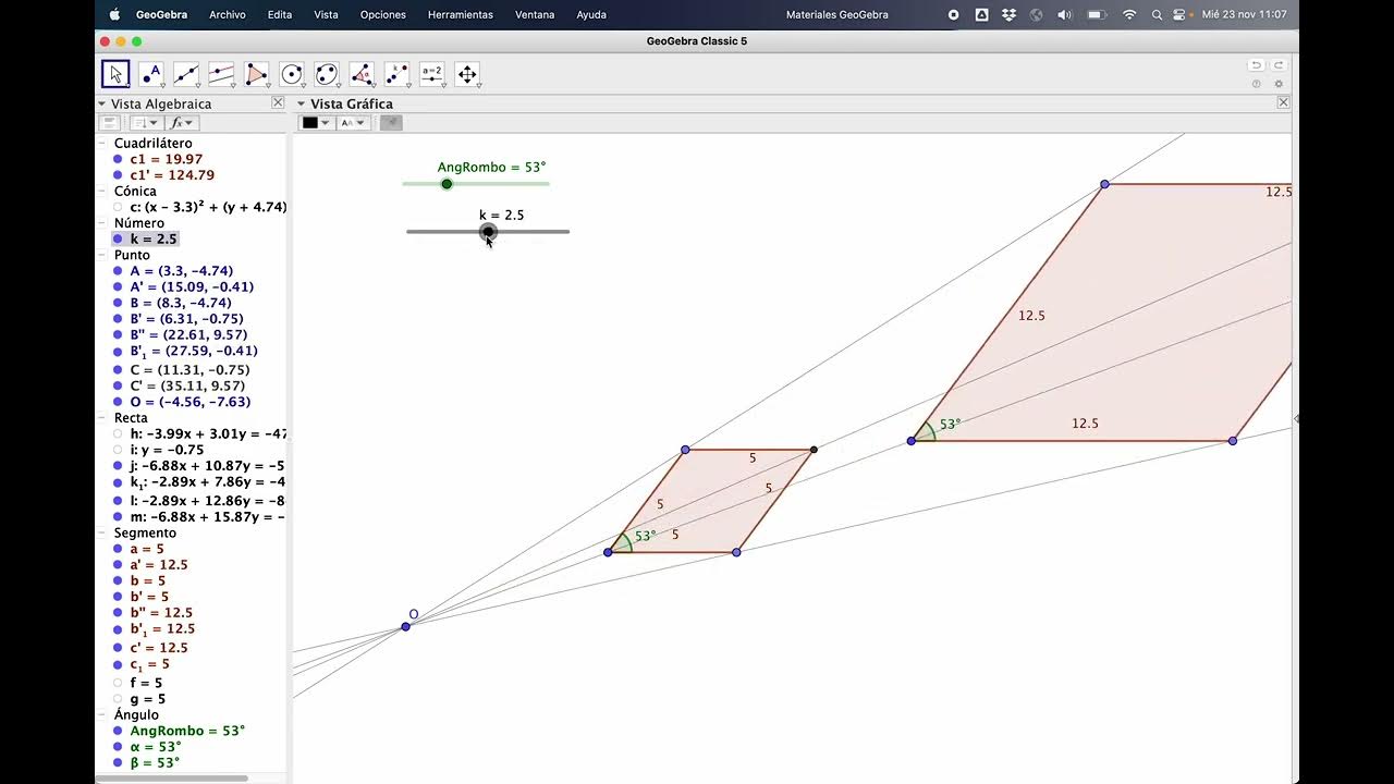 GeoGebra tutorial - Deslizadores y casillas de control - YouTube