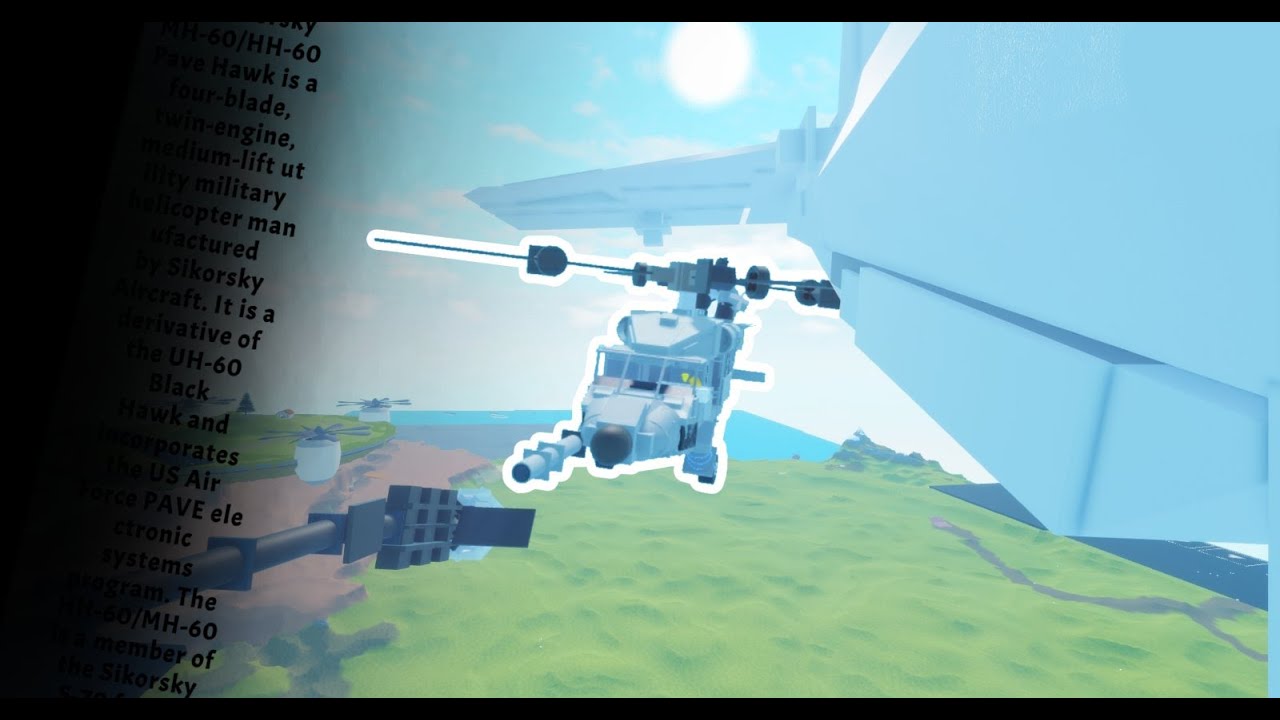 HH-60 Pave Hawk in Plane Crazy (I have been building it since the ...