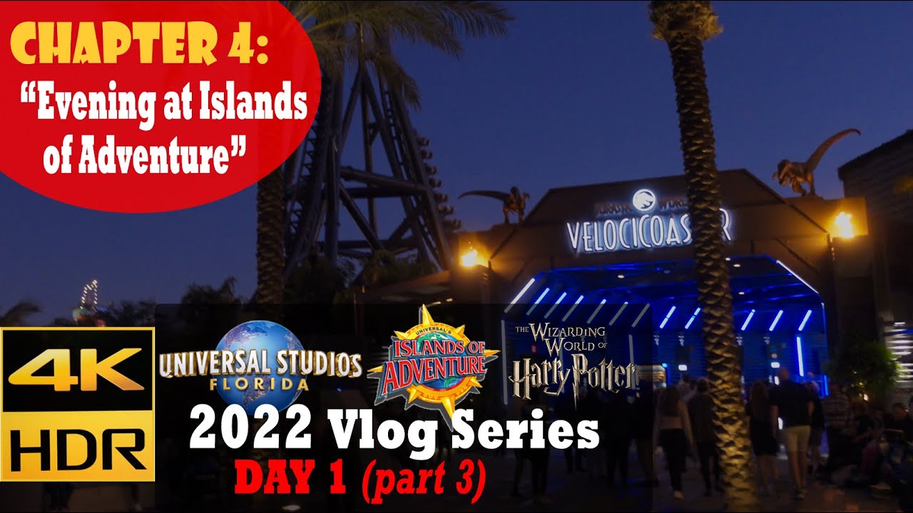 The Velocicoaster at night is amazing in the front row! - YouTube