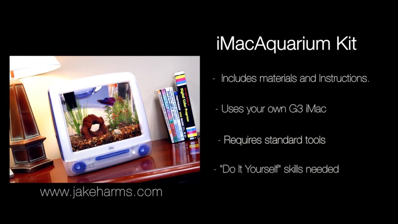 iMac Aquarium (Macquarium) DIY Kit Instructions - YouTube