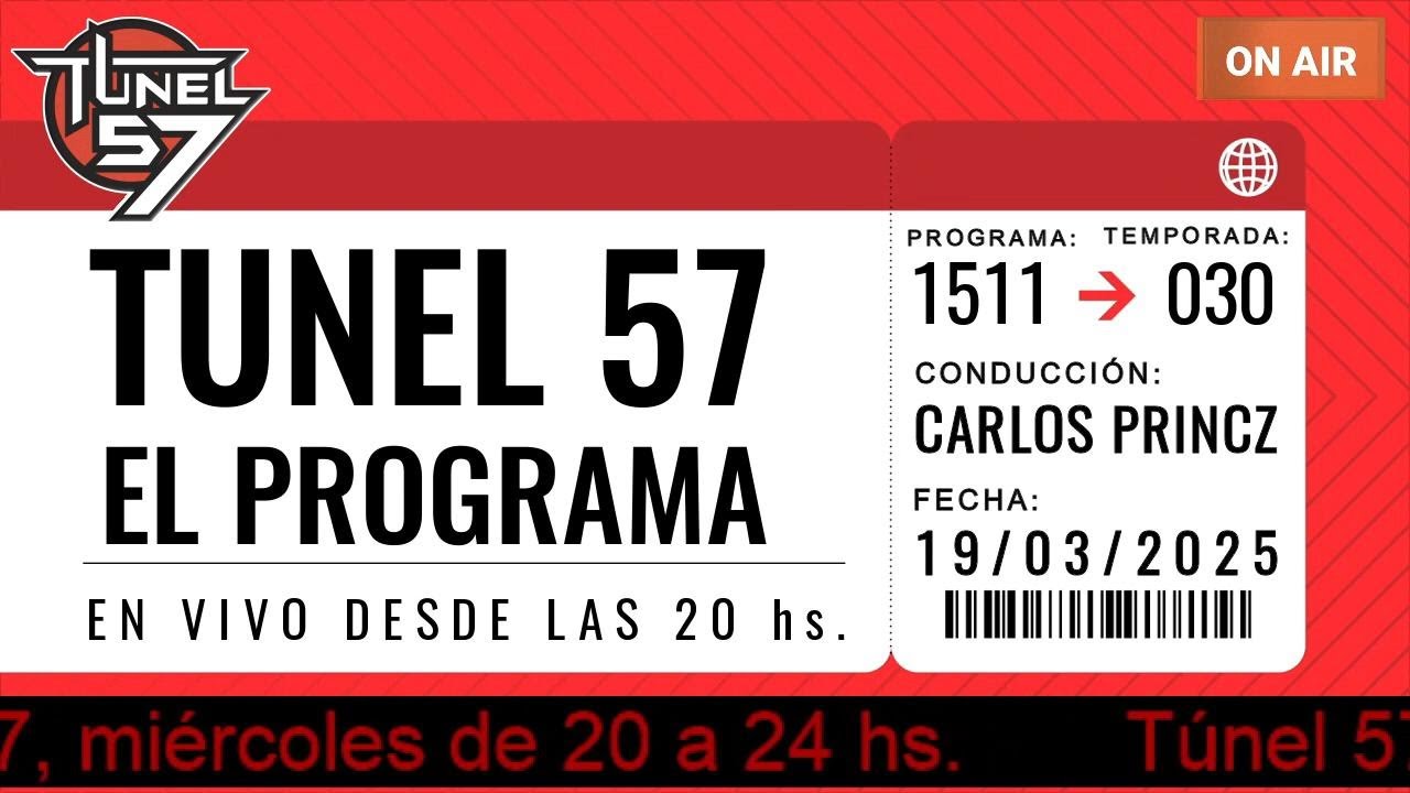 #Apertura + #DiscoEnElTunelDelTiempo de Tunel 57. Emisión Nº: 1511 - 19/03/2025. - YouTube