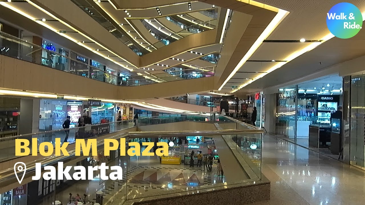 Plaza Blok M - Walk Around Shopping Mall at Jakarta City Indonesia ...