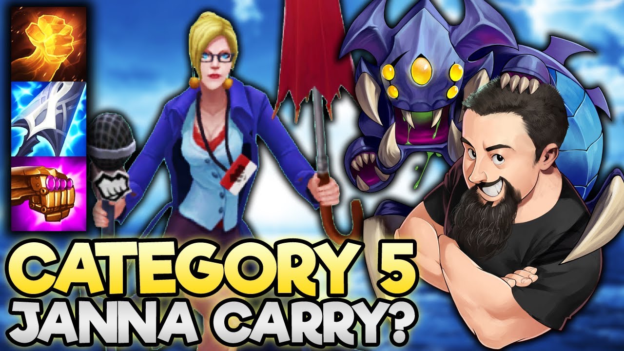 Category 5 Janna - Insane True Damage Tornado Burst!! | TFT Glitched ...