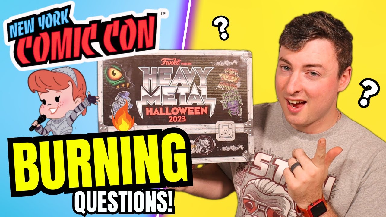 Funko NYCC & Box Of Fun BURNING Questions We NEED Answers to! - YouTube
