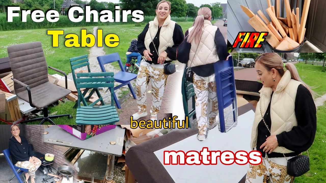 ️I'm Always Finding Free Stuff! 🤯 Chairs, Mattresses and Coffee table 😇 ...