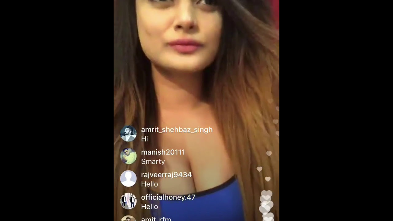 Sexy Indian Babe Cleavage On Instagram Live By Sarcachod Cleavage
