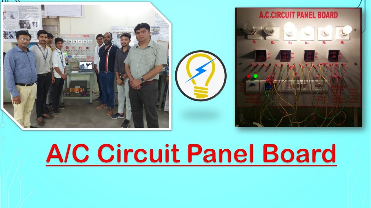 A.C circuit panel board #Experimental board - YouTube