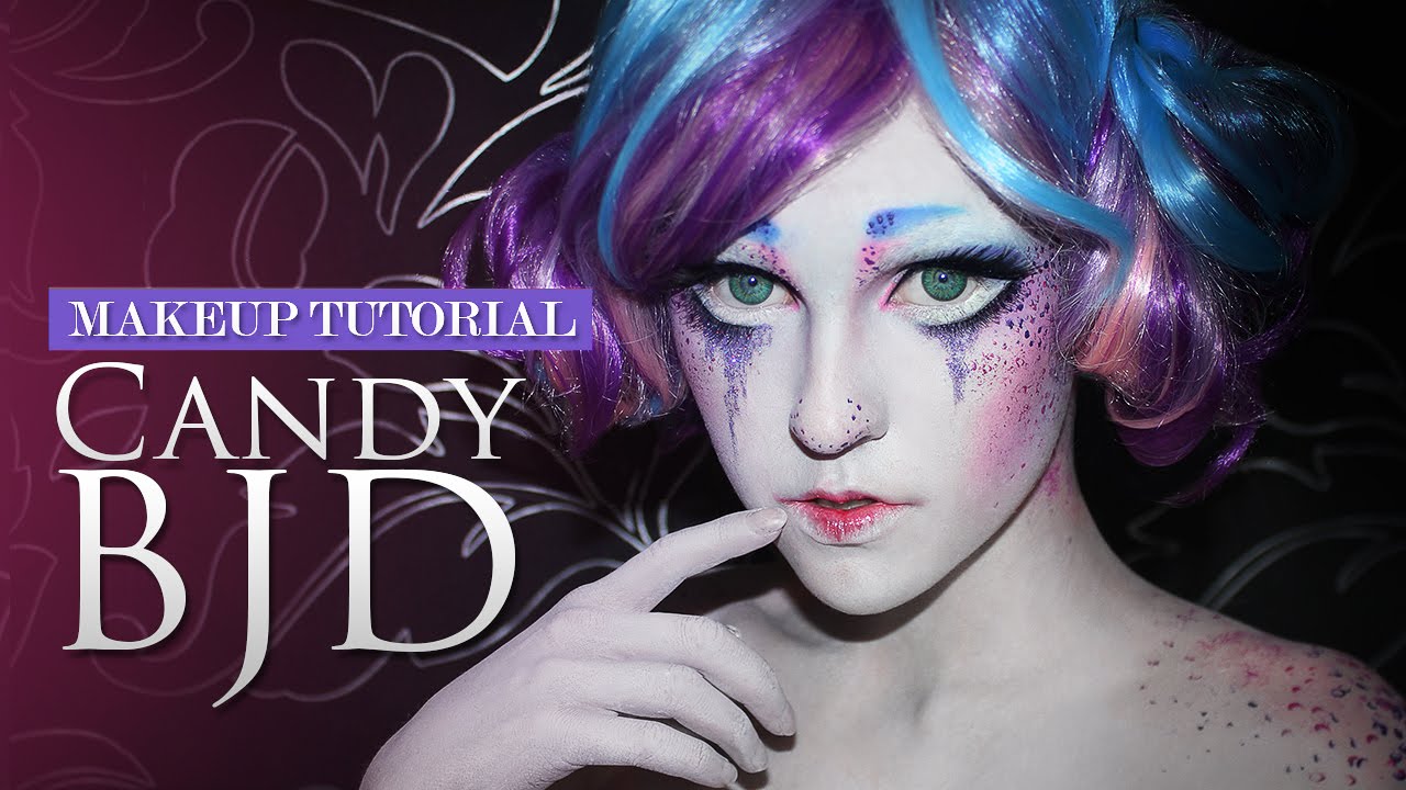Makeup tutorial - [Candy BJD] - YouTube
