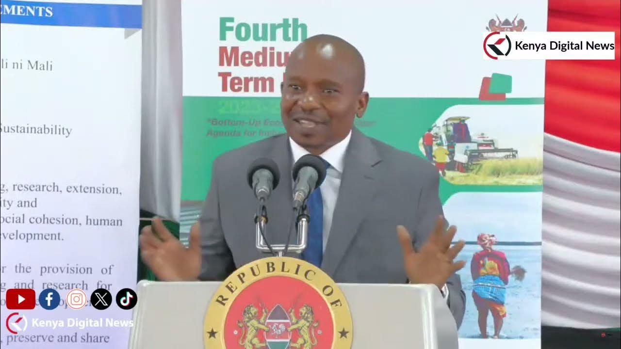 Hatutakubali Ujinga Rais Akikuja Hapa Cs Kindiki Warns Tharaka Nithi