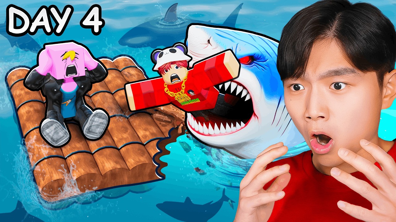 We Tried Surviving 100 DAYS on a RAFT (bad idea) - YouTube