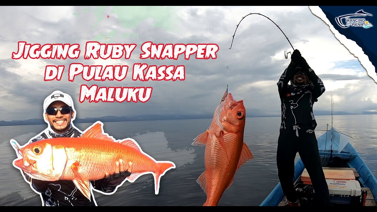 Jigging Ikan Kurisi Bagong (Ruby Snapper) di Pulau Kassa - Maluku - YouTube