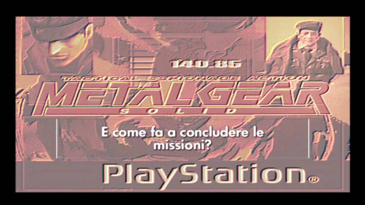 Metal Gear Solid Radio Dramma Il ritorno di Alessandro Ricci - YouTube