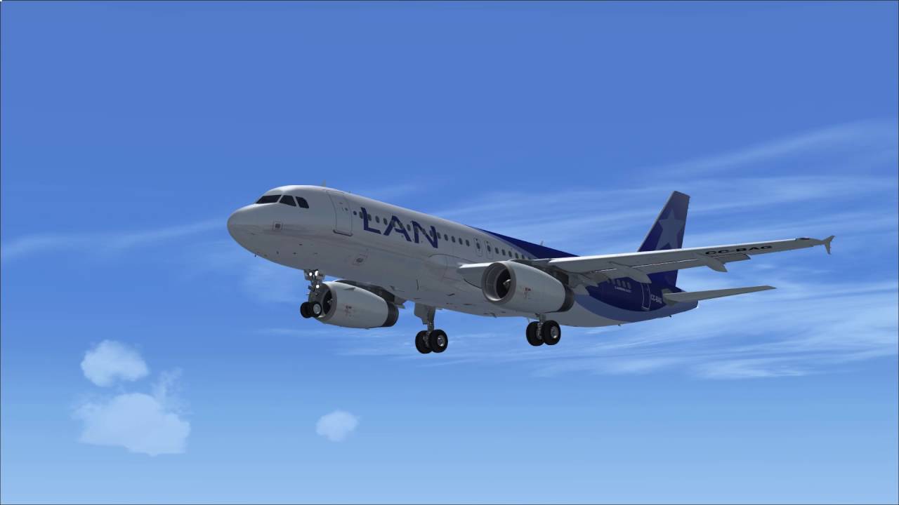 [FSX] Flight Sim Labs A320-X Landing in Antofagasta - YouTube