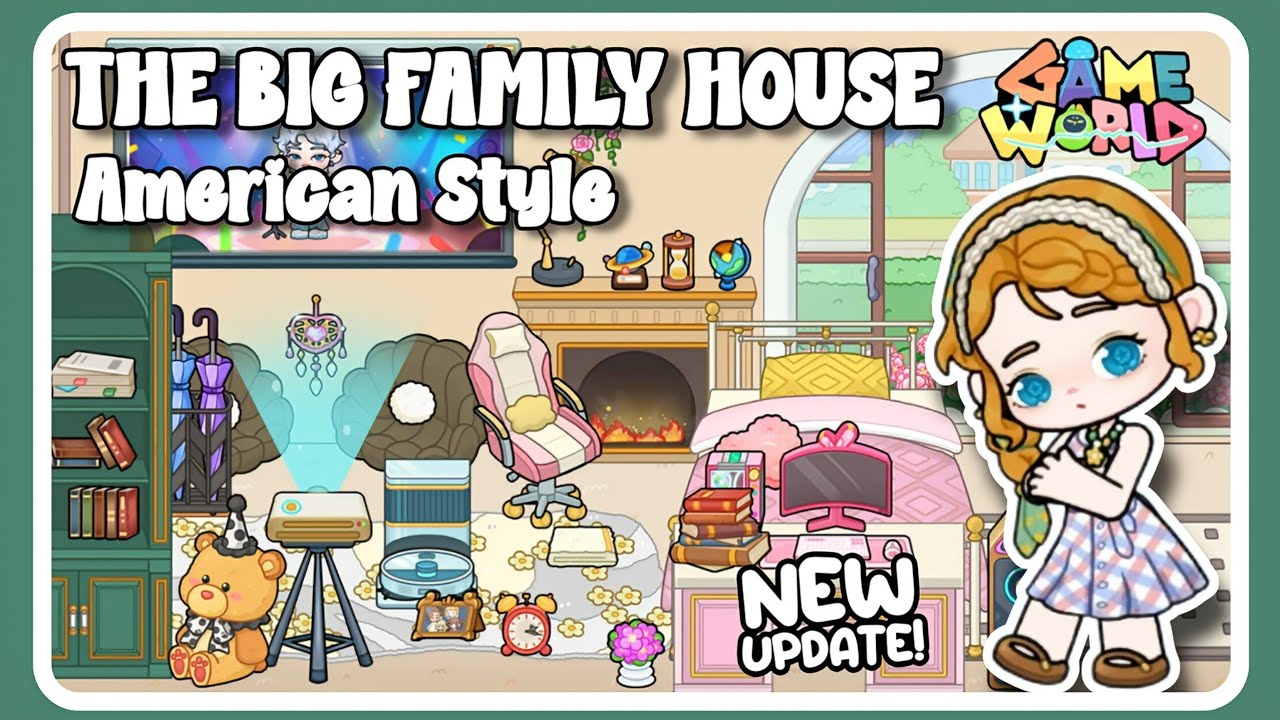 Update! The Big Family House Maker, American Style | GAME WORLD LIFE ...