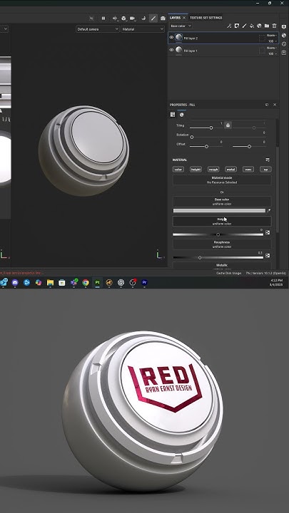 Substance Painter Fill Layer - YouTube