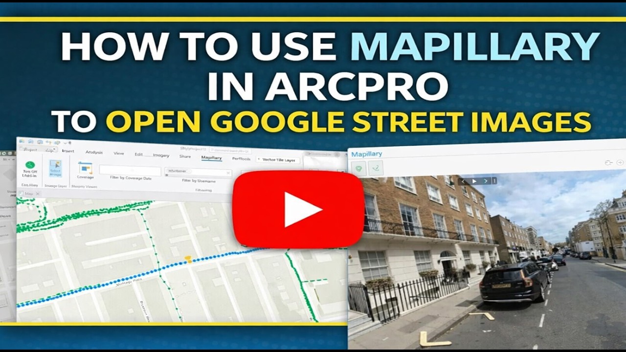 How to Use Mapillary in ArcGIS Pro | View Street-Level Images Inside ...