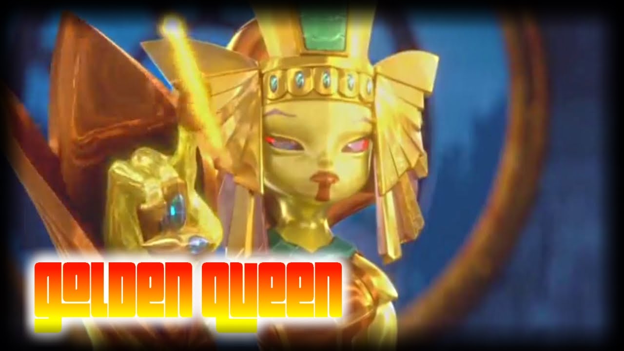 Skylanders: Trap Team - Golden Queen Boss Battle (Kirby Music) - YouTube