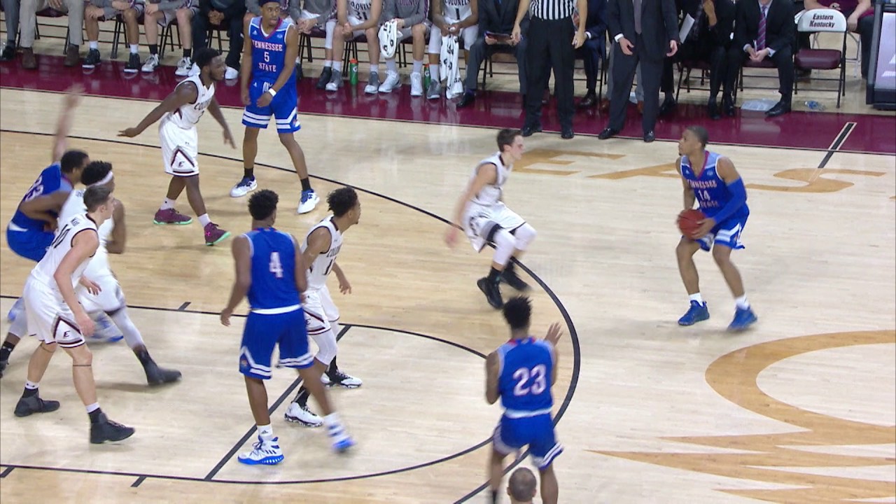 TSU Men's Basketball Highlights at EKU - 1/12/17 - YouTube